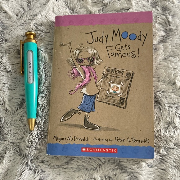 judy moody | Other | Scholastic Book Judy Moody Gets Famous | Poshmark